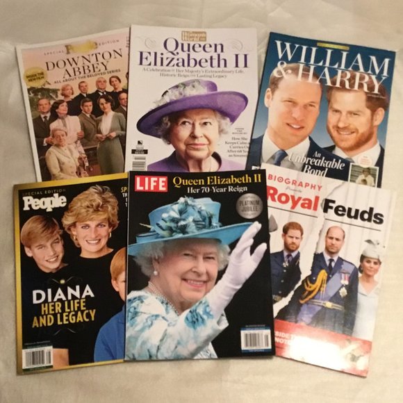 Royal Family | Accents | Lot Of 6 Queen Elizabeth The Royal Family ...